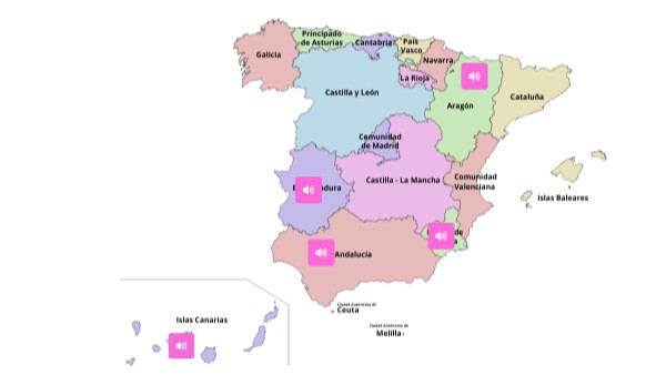 Mapa interactivo del Castellano