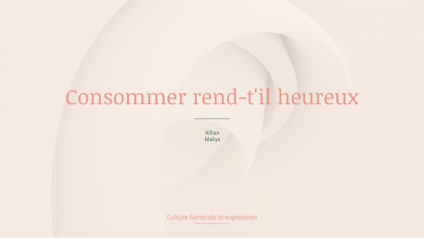 Projet final enseignement supérieur harmonie | Genially