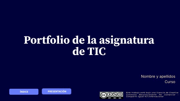 Portfolio de TIC