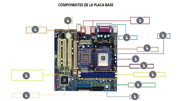 Componentes de la Placa Base