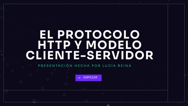 Presentación PROTOCOLO Y SERVIDOR