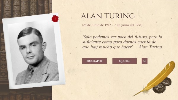 Alan Turing | Genially