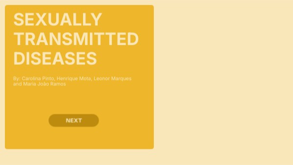 Sexually transmitted diseases | Genially