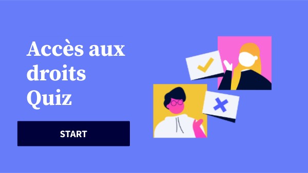 Quiz Accès aux droits | Genially