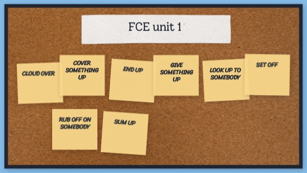 FCE unit 1