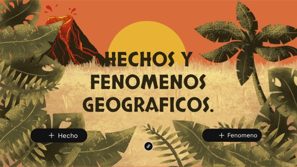 Hechos y fenomenos geograficos | Genially