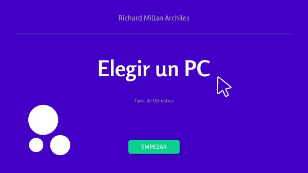 Elige tu PC | Genially