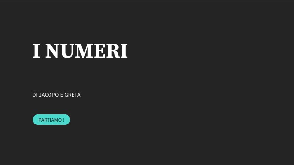 i numeri