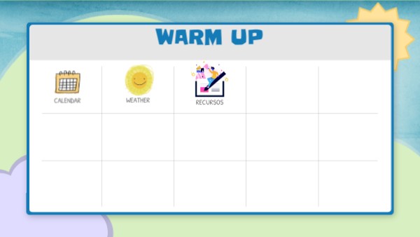 Warm up primary education