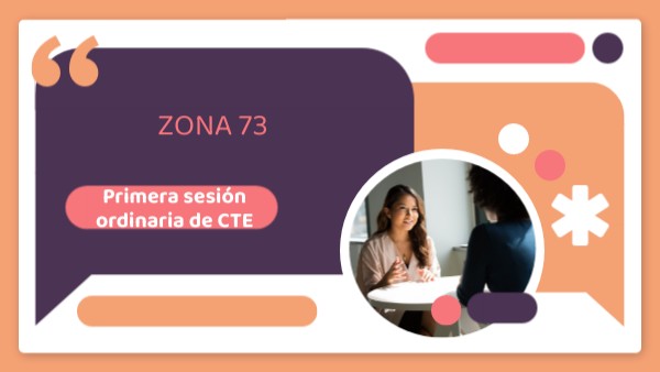 Primera Sesión CTE | Genially