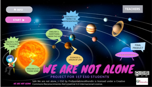 Ies Alhendín_SdA:WE ARE NOT ALONE_1ST ESO