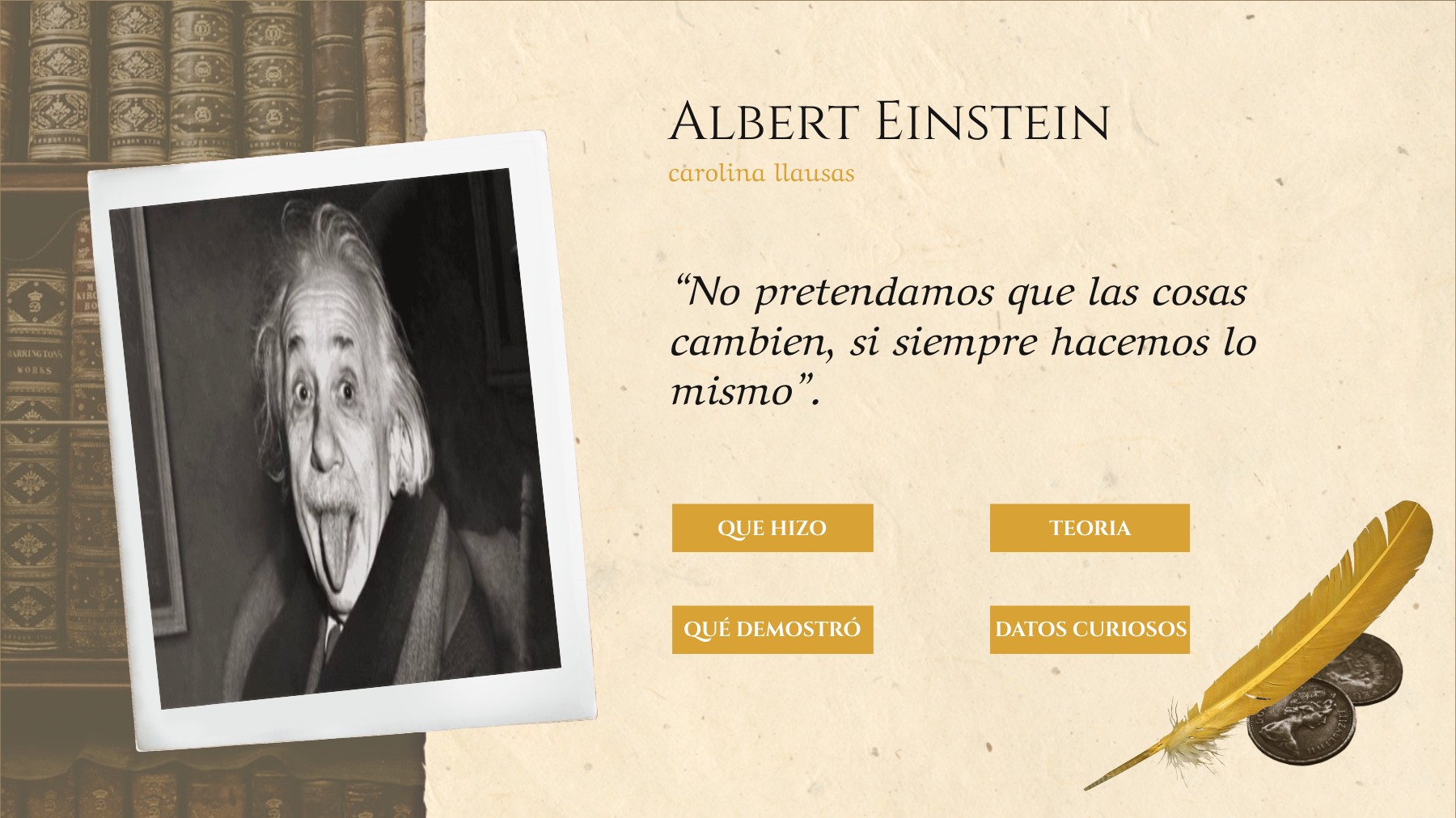 “Albert Einstein” | Genially