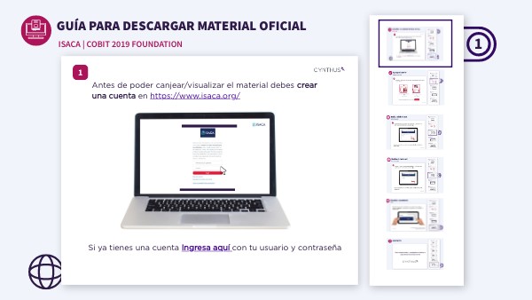 GUIA DEL MATERIAL DE ISACA-COBIT 2019 FOUNDATION | Genially
