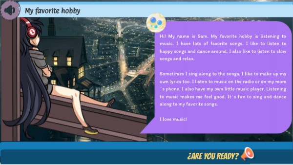 My favorite hobby