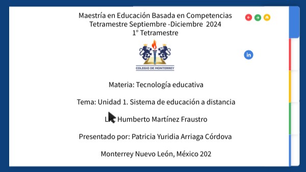 Dossier Educación Online | Genially