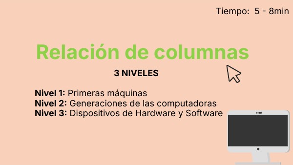 Relación de columnas | Genially