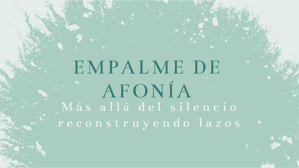 Empalme de afonía