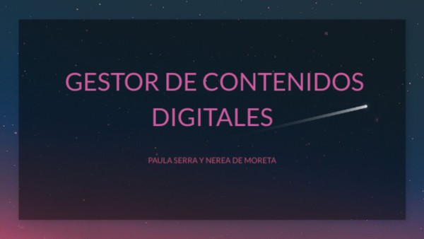 PRESENTACIÓN ESPACIO INFINITO | Genially