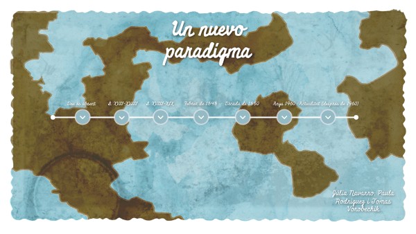 Línea temporal Un nuevo paradigma | Genially