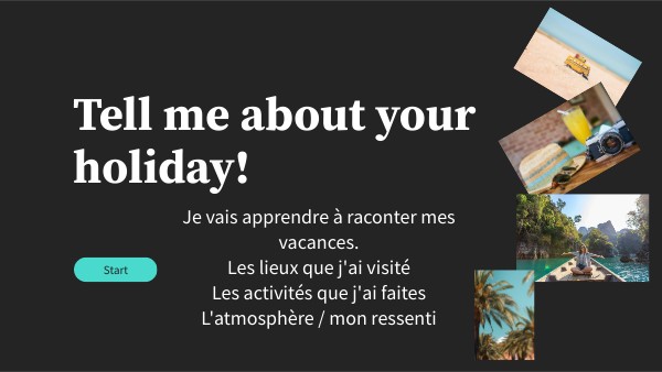 Summer holidays | Genially