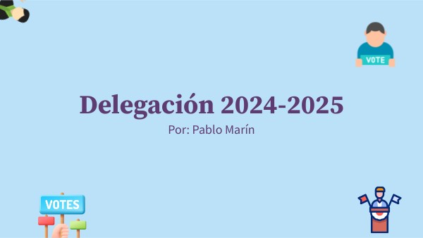 Elecciones 2024-25 | Genially