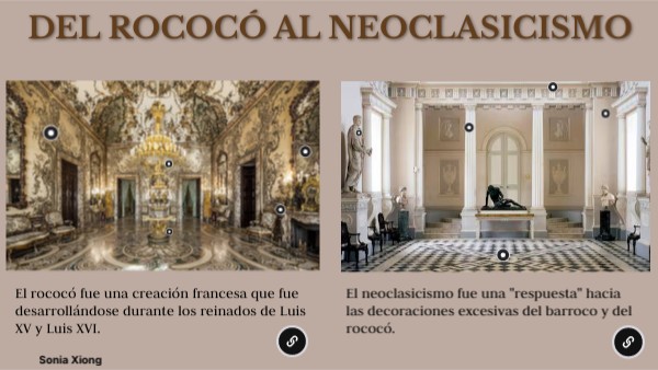 DEL ROCOCÓ AL NEOCLASICISMO