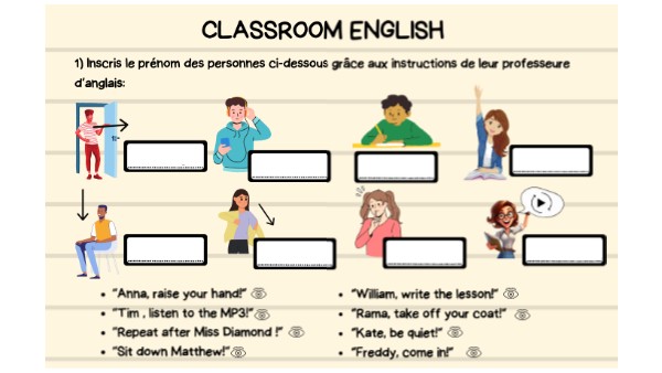classroom English