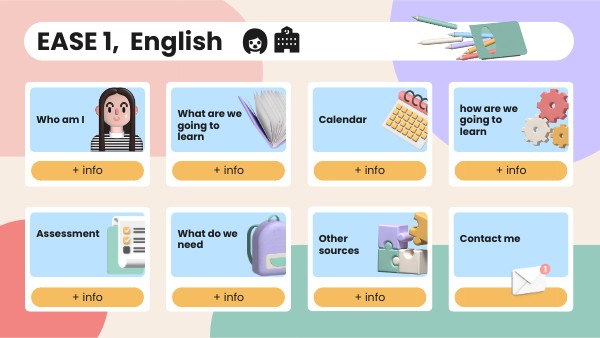 EASE 1 English | Genially