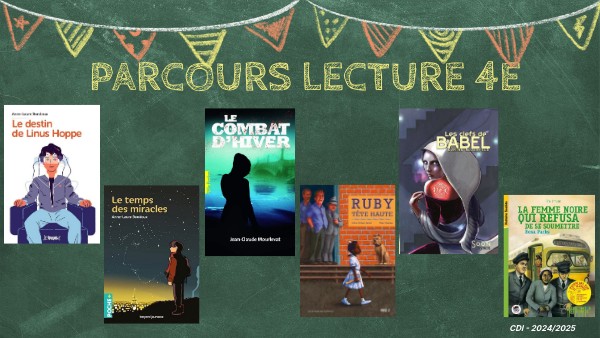 Parcours lecture 4e