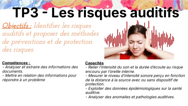 TP3 - Les risques auditifs
