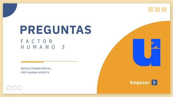 Preguntas FACTOR HUMANO 3