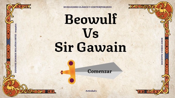 Beowulf Vs Sir Gawain