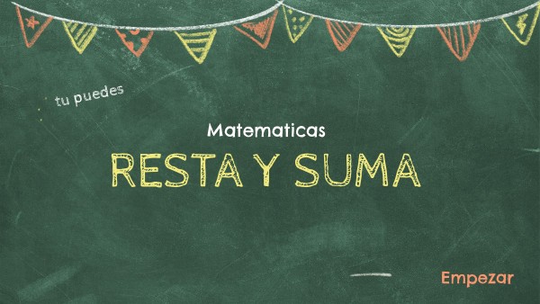 Mate suma y resta