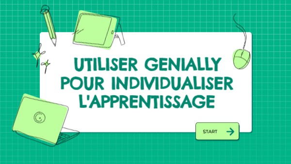 Utiliser Genially pour individualiser l'apprentissage