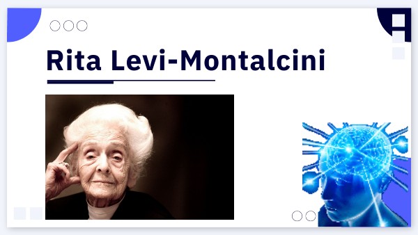 Presentazione Rita Levi-Montalcini | Genially