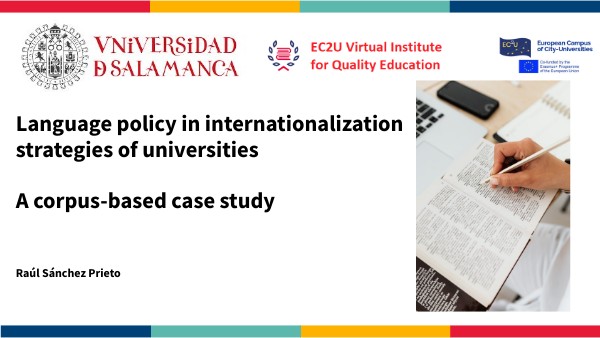 Language policy Poitiers 2024