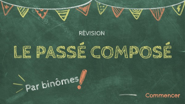 Révision passé composé