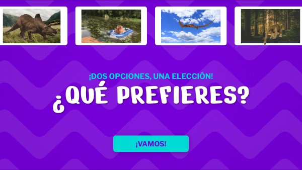 Juego qué prefieres