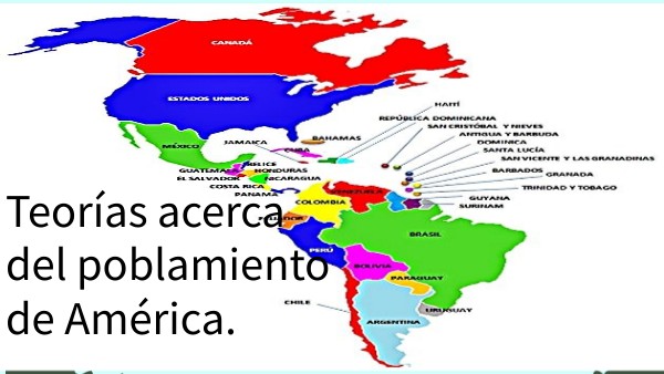 Teorías - América | Genially