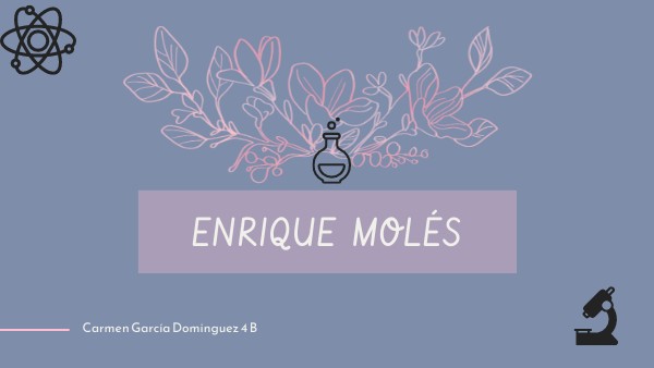 ENRIQUE MOLÉS