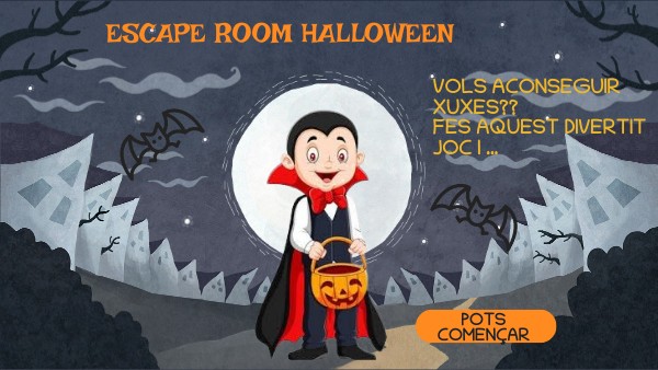 Escape room halloween