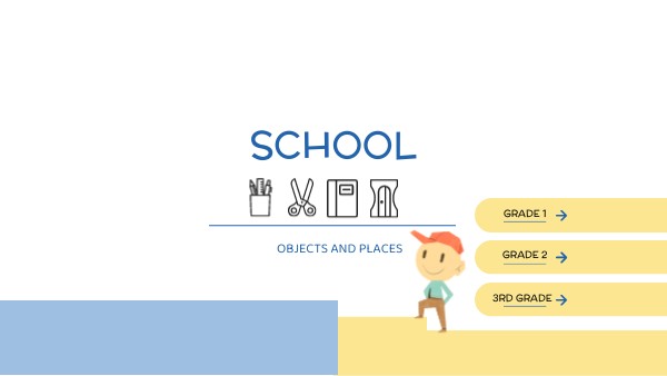 Classroom objects | Genially