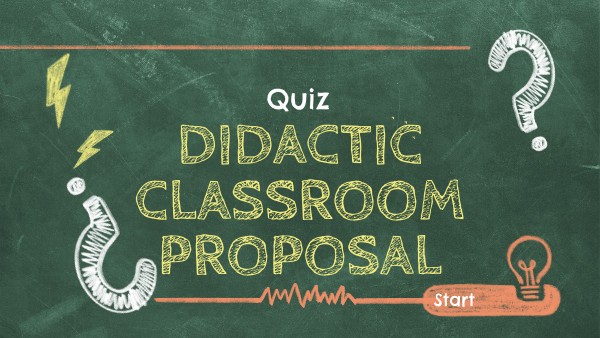 Didactic Classroom Proposal