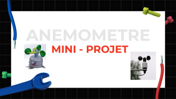Mini projet anémomètre
