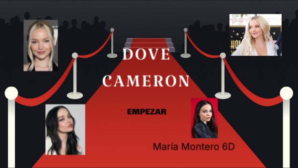 Presentación María: Dove Cameron