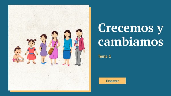 CM 2º T1: Crecemos y cambiamos | Genially