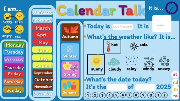 CALENDAR TALK | Genially