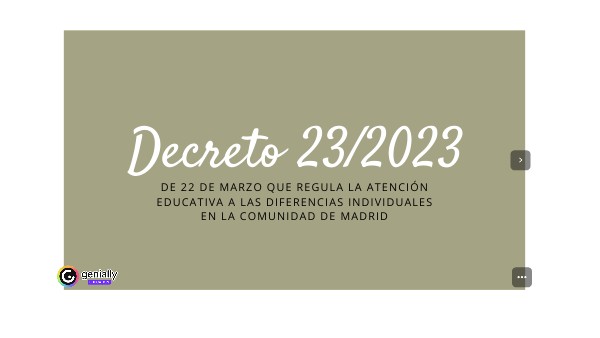 DECRETO 23/2023 | Genially