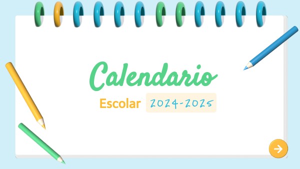 Calendario escolar 24-25 | Genially