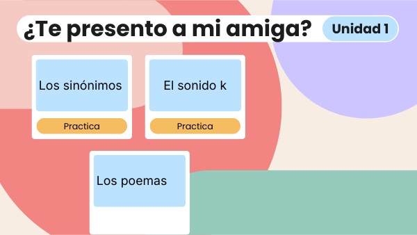 1. ¿Te presento a mi amiga? | Genially